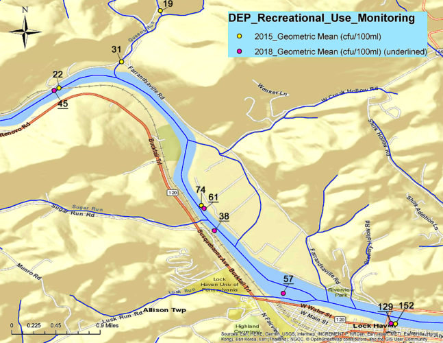 River water test results show acceptable levels of bacteria | News ...